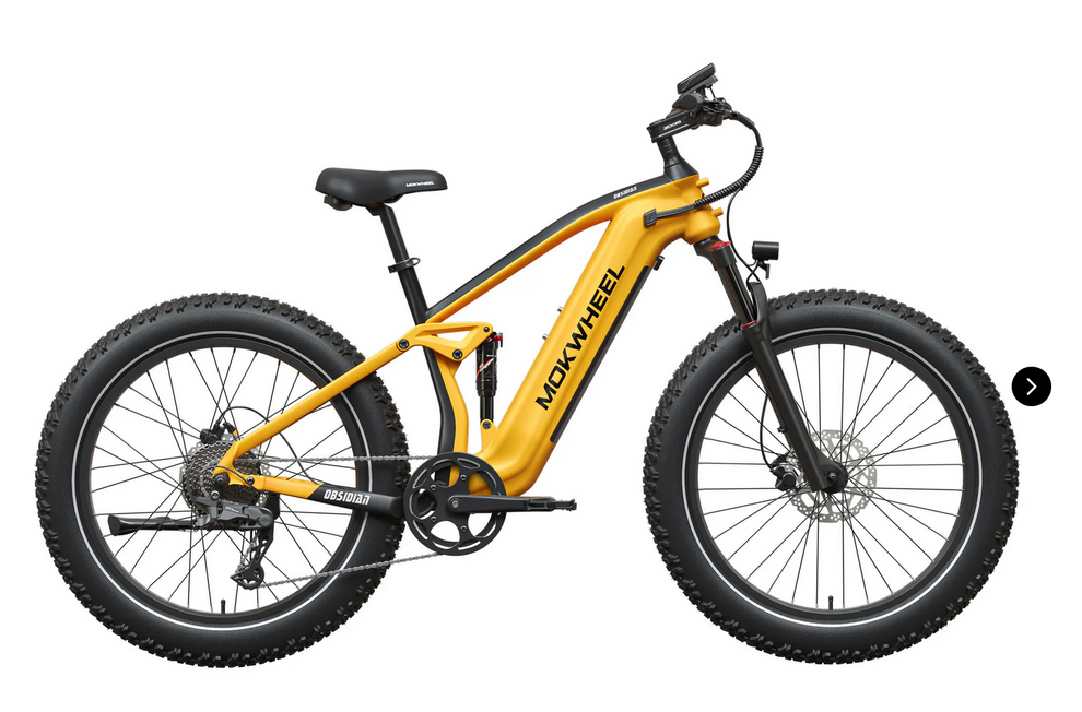 Mokwheel Obsidian 2.0 | Full-Suspension Off-Road E-Bike
